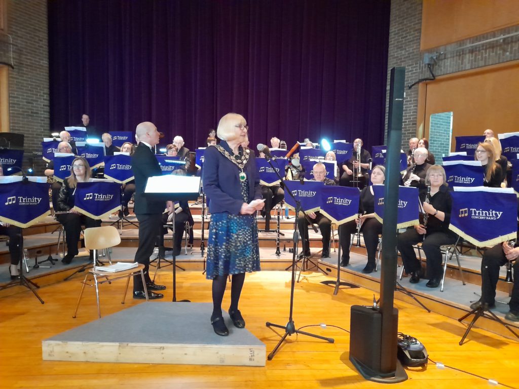 Trinity Band Concert – Mayoral Visit – Earley Town Council