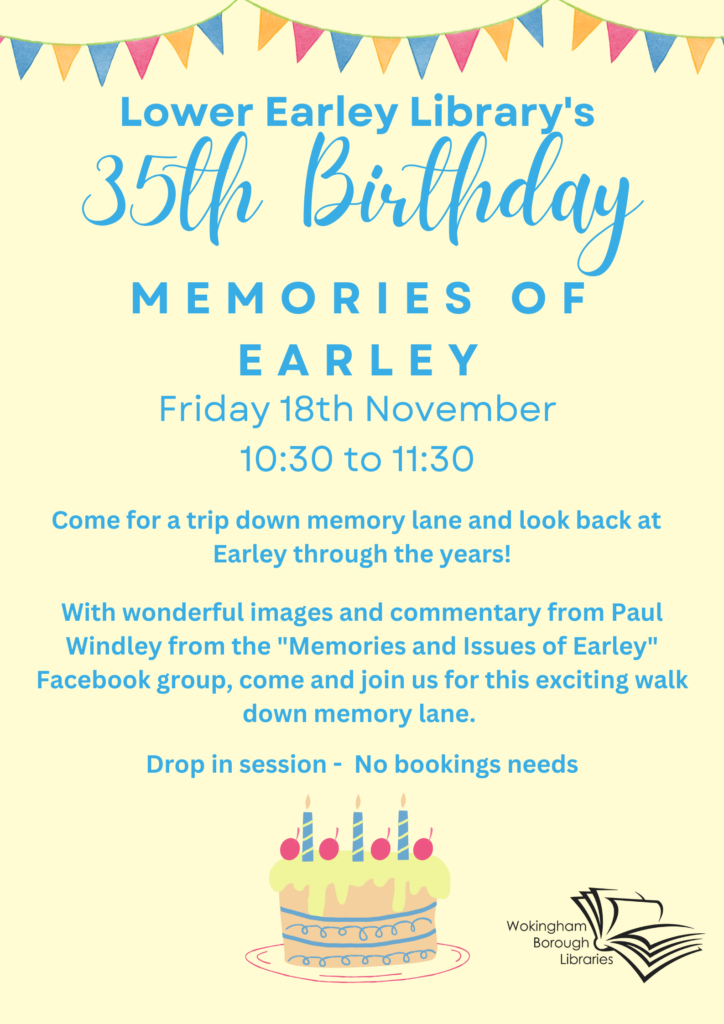 Celebrating 35 Years of Lower Earley Library – Earley Town Council