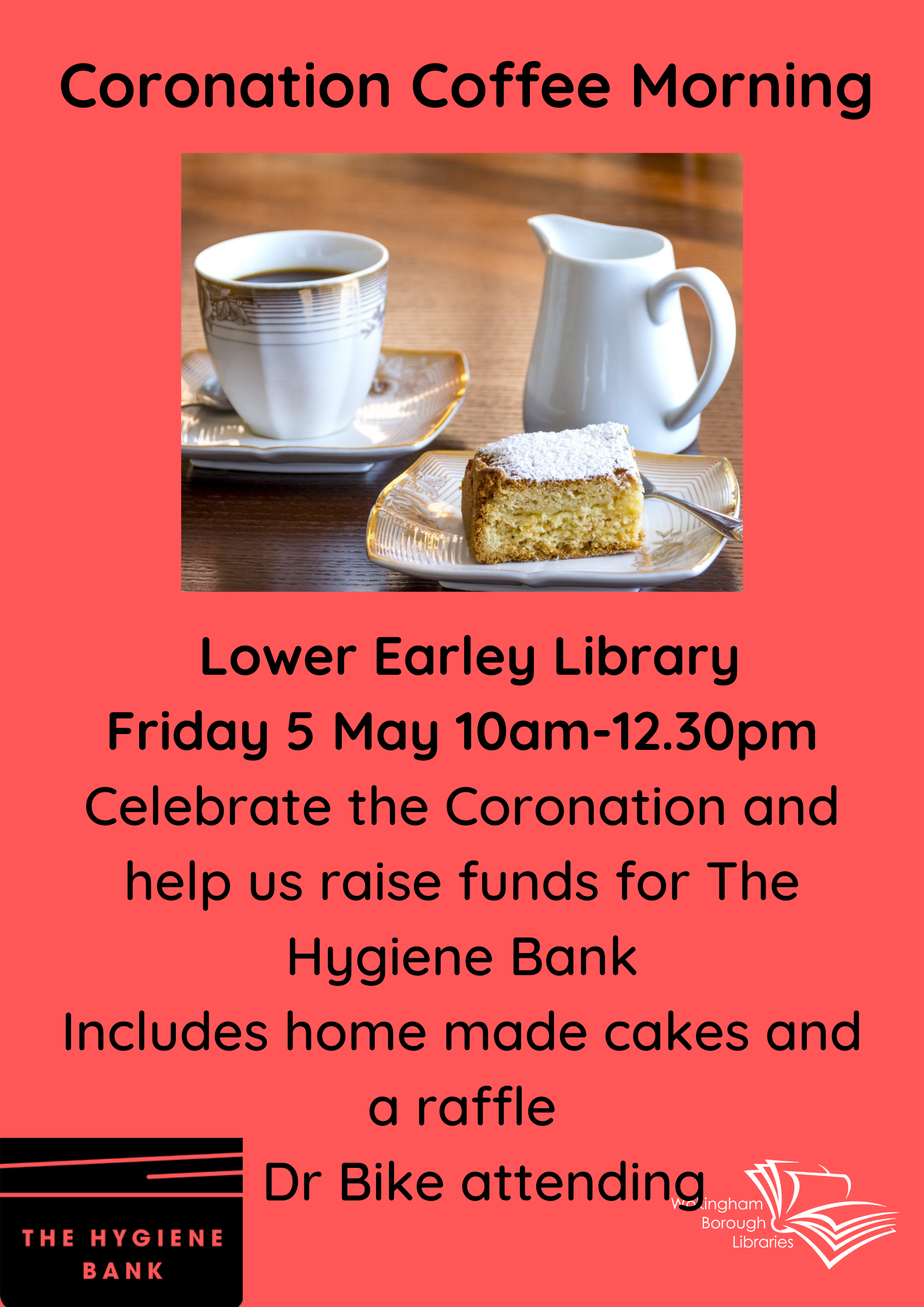 Coronation Coffee Morning – Friday 5th May – Earley Town Council