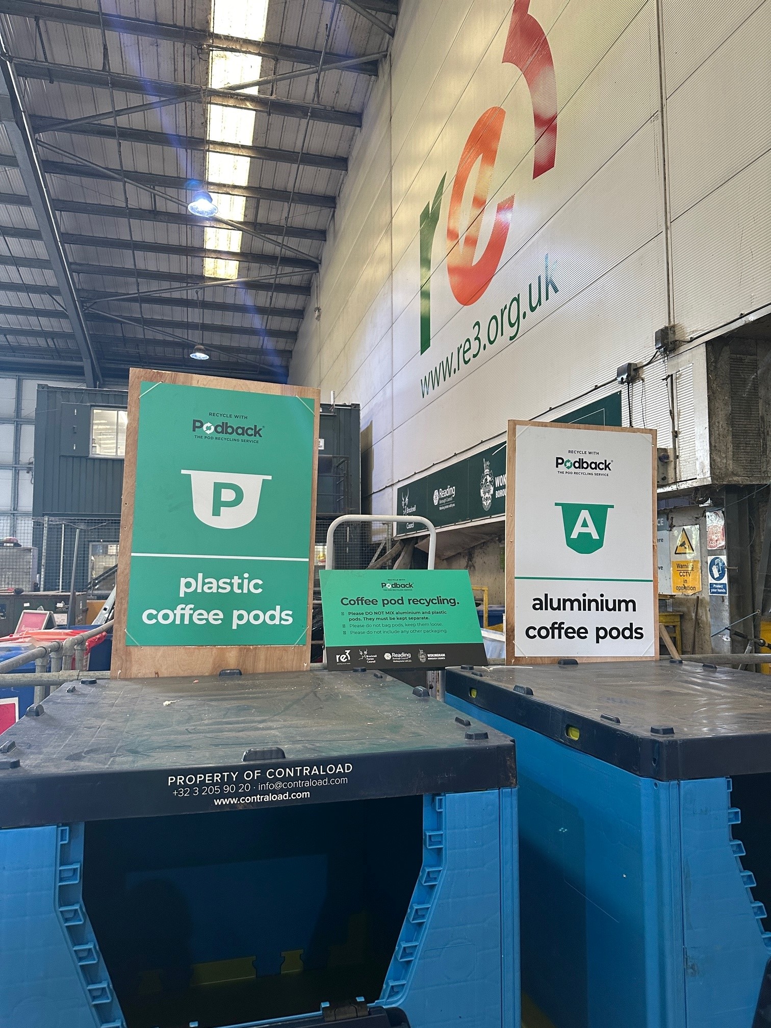 Coffee Pod Recycling at re3 – Earley Town Council