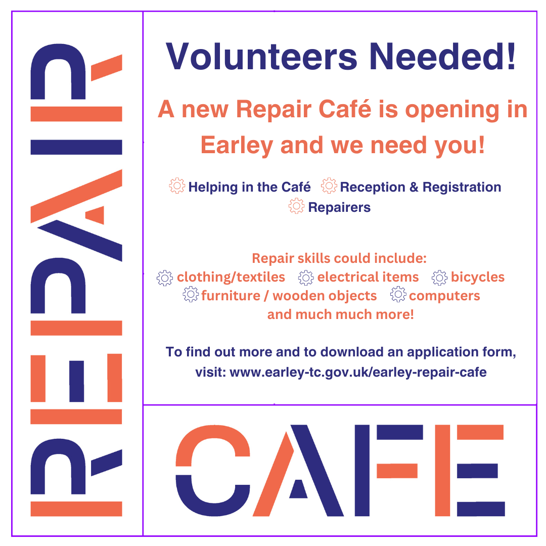 Earley Repair Café – Earley Town Council