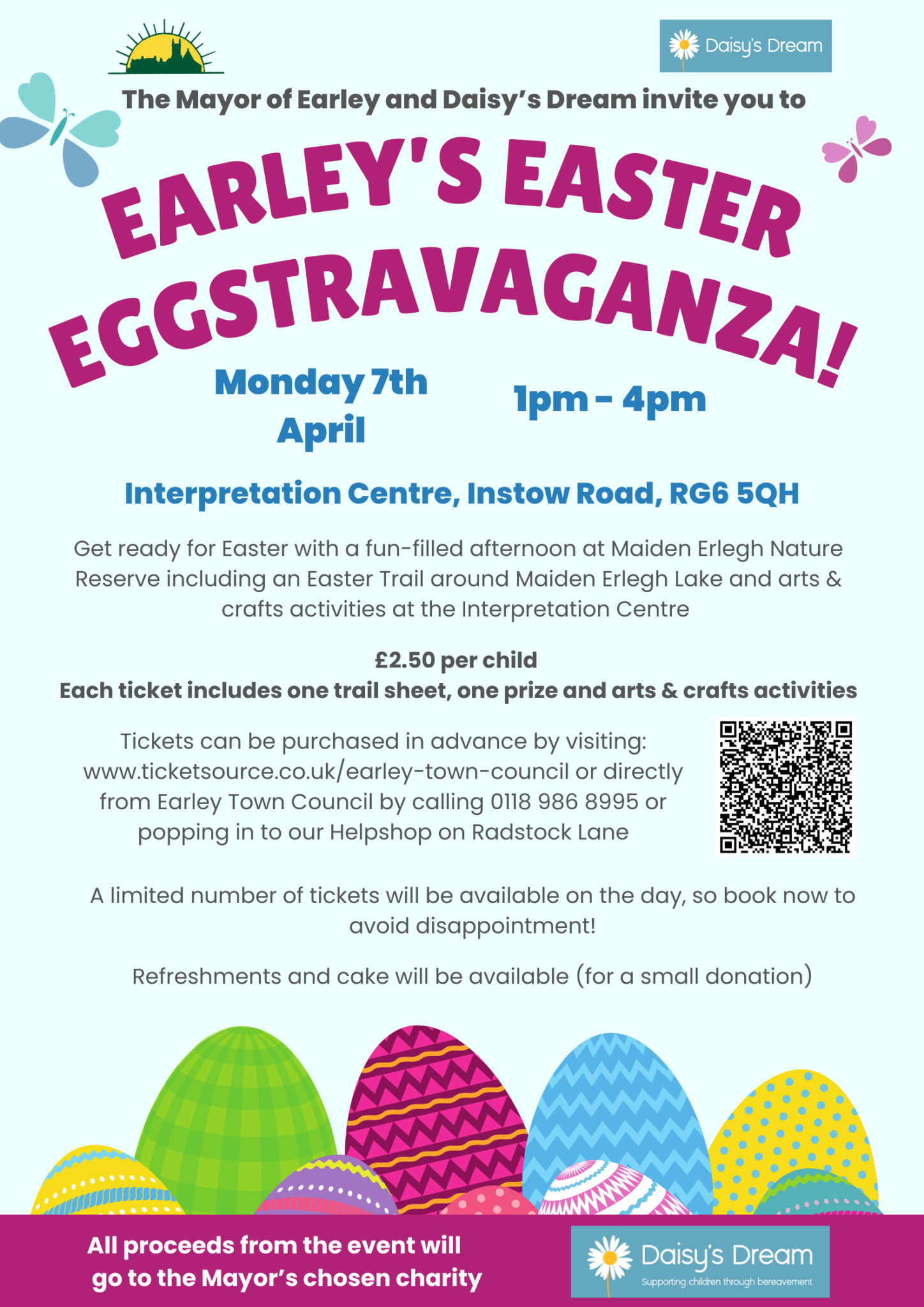 Earley’s Easter Eggstravaganza – Monday 7th April – Earley Town Council